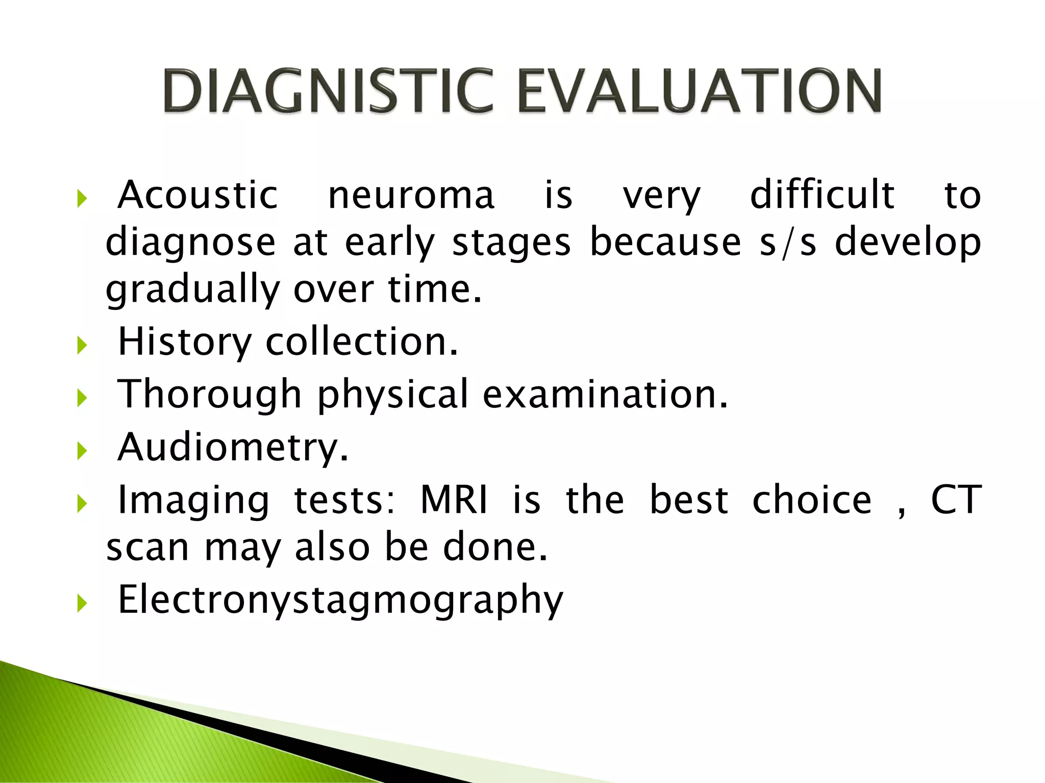 Acoustic neuroma converted (1) | PDF