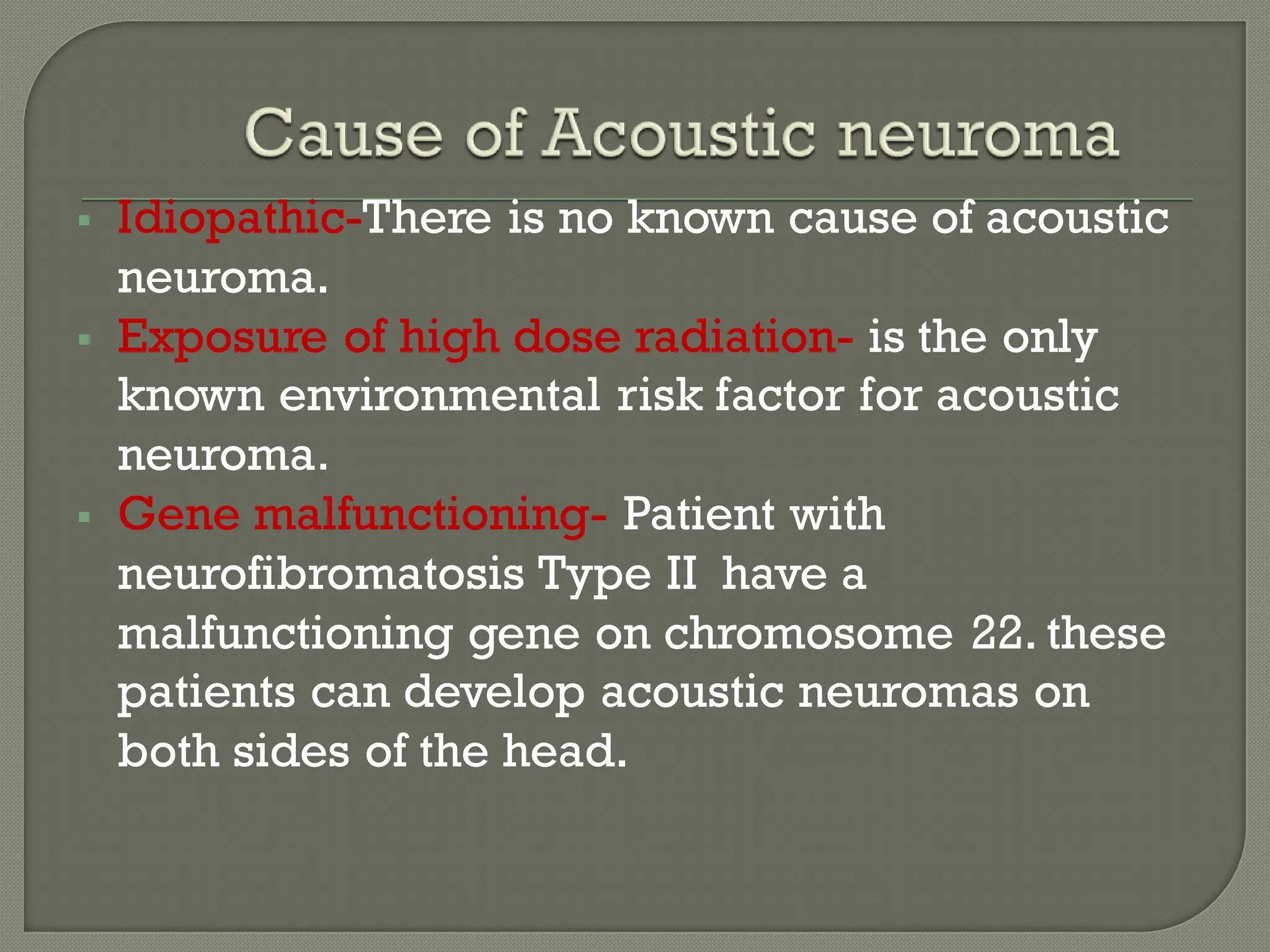Acoustic neuroma ....,.................. | PDF