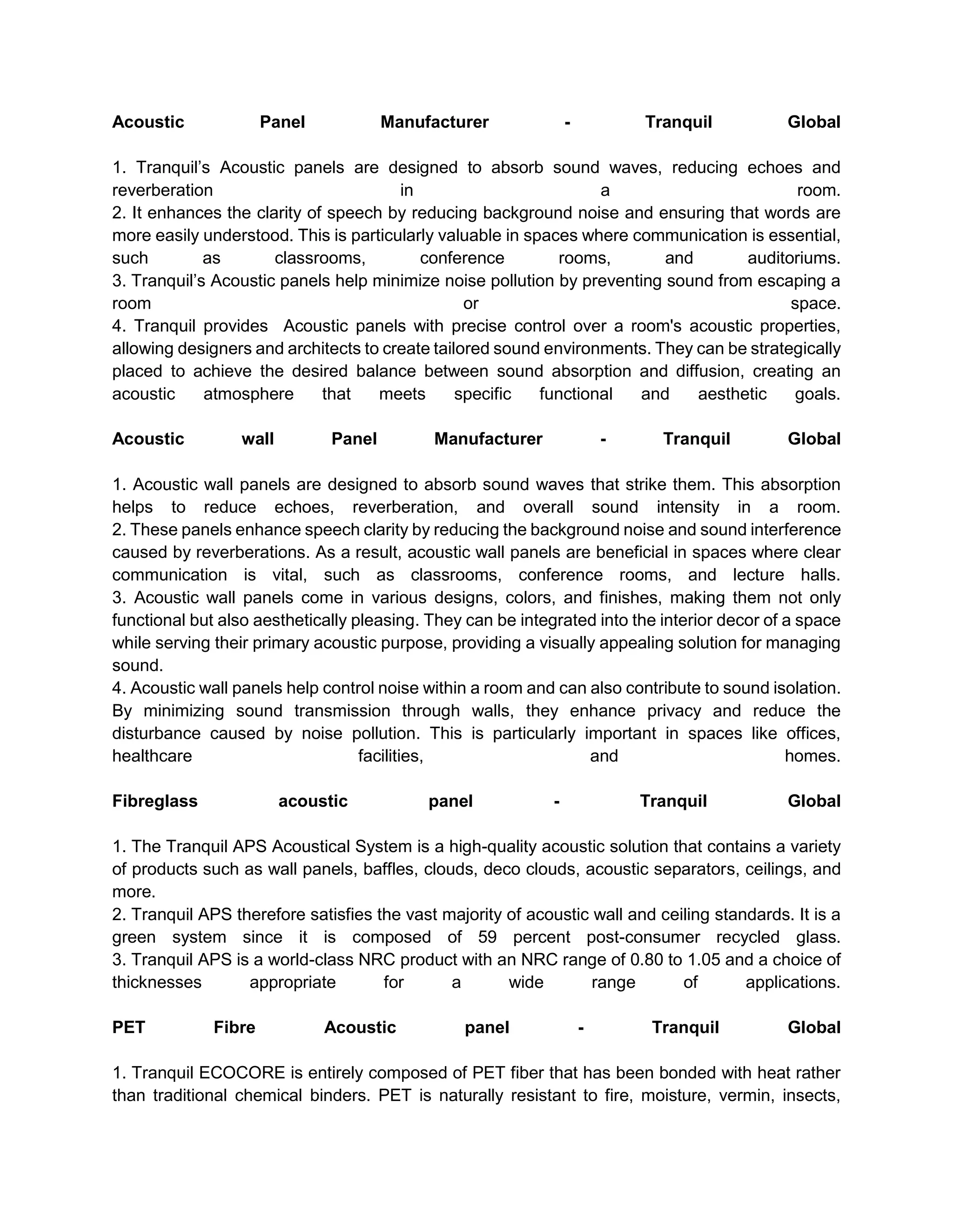 Acoustic Panel Manufacturer - Tranquil Global.docx