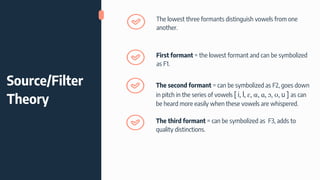 Acoustic phonetics | PPTX