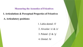 Acoustic Properties of Fricatives of Harari language.pptx