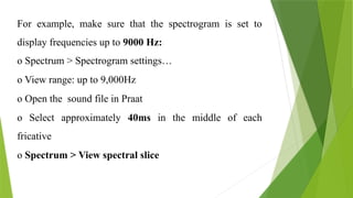 Acoustic Properties of Fricatives of Harari language.pptx