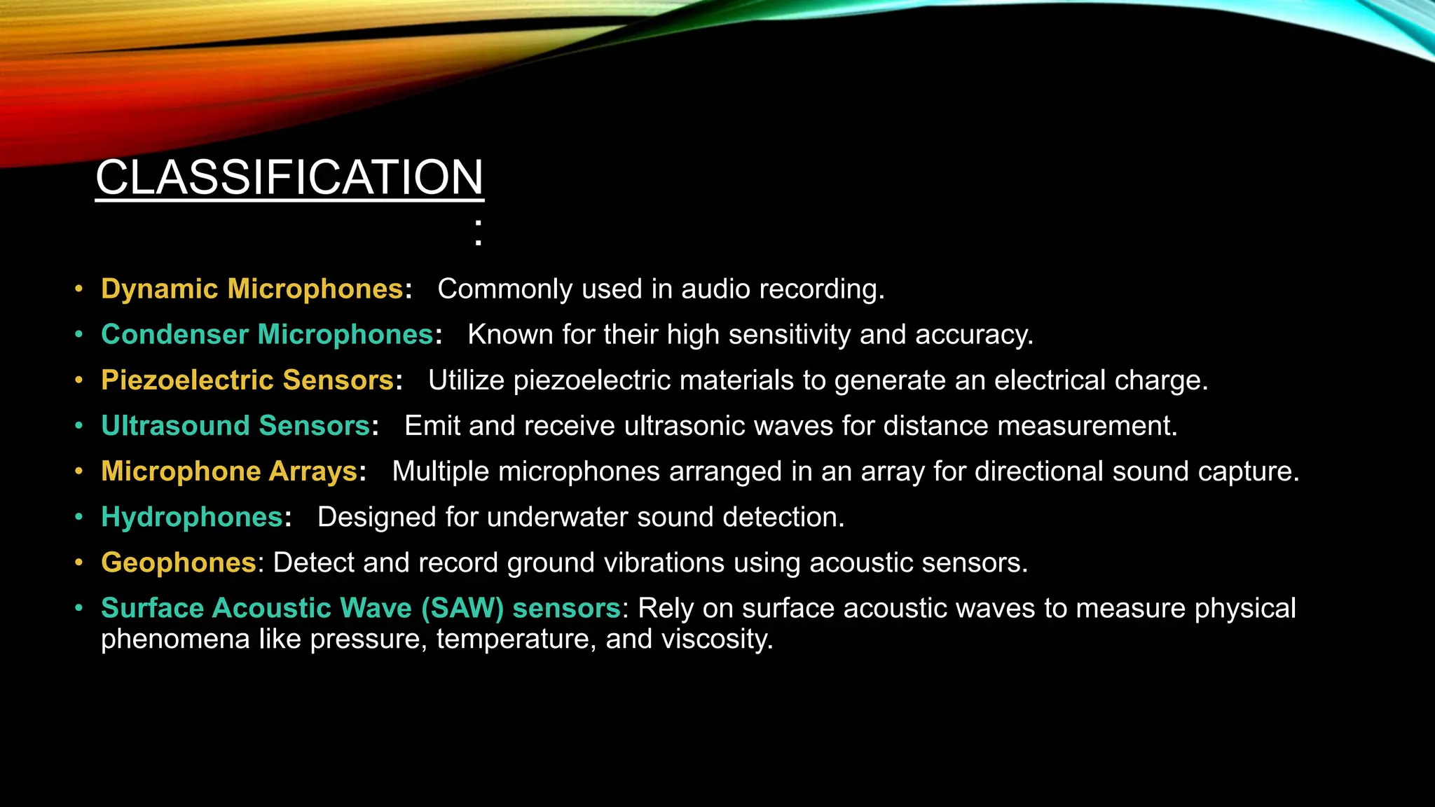 Acoustic & Range Sensors - Industrial Robotics.pptx