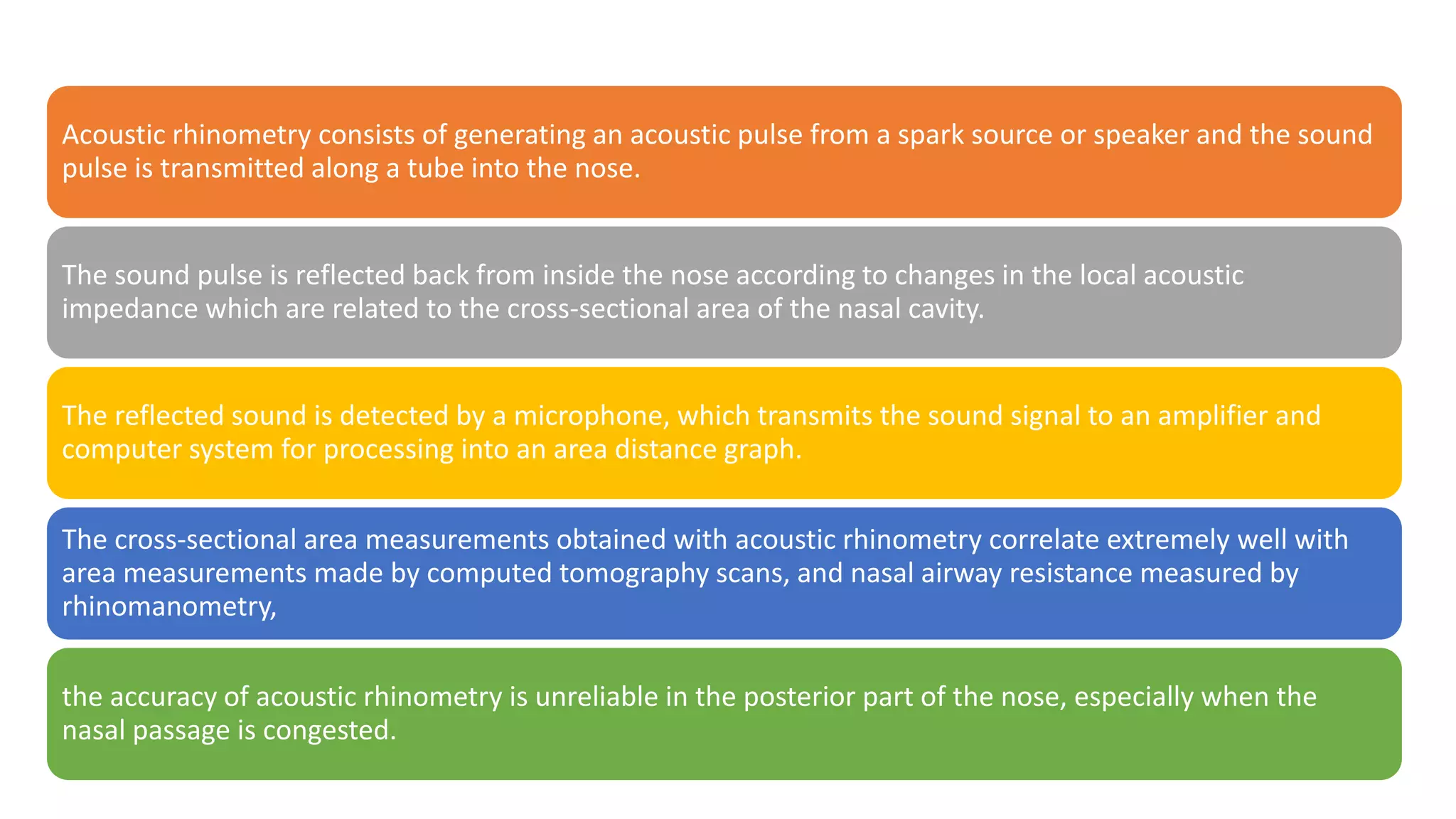 Acoustic rhinometry | PPTX