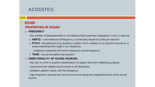 Architectural Acoustics Building Utilities | PDF