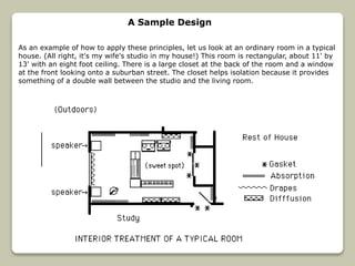 RECORDING STUDIO ACOUSTICS | PPTX