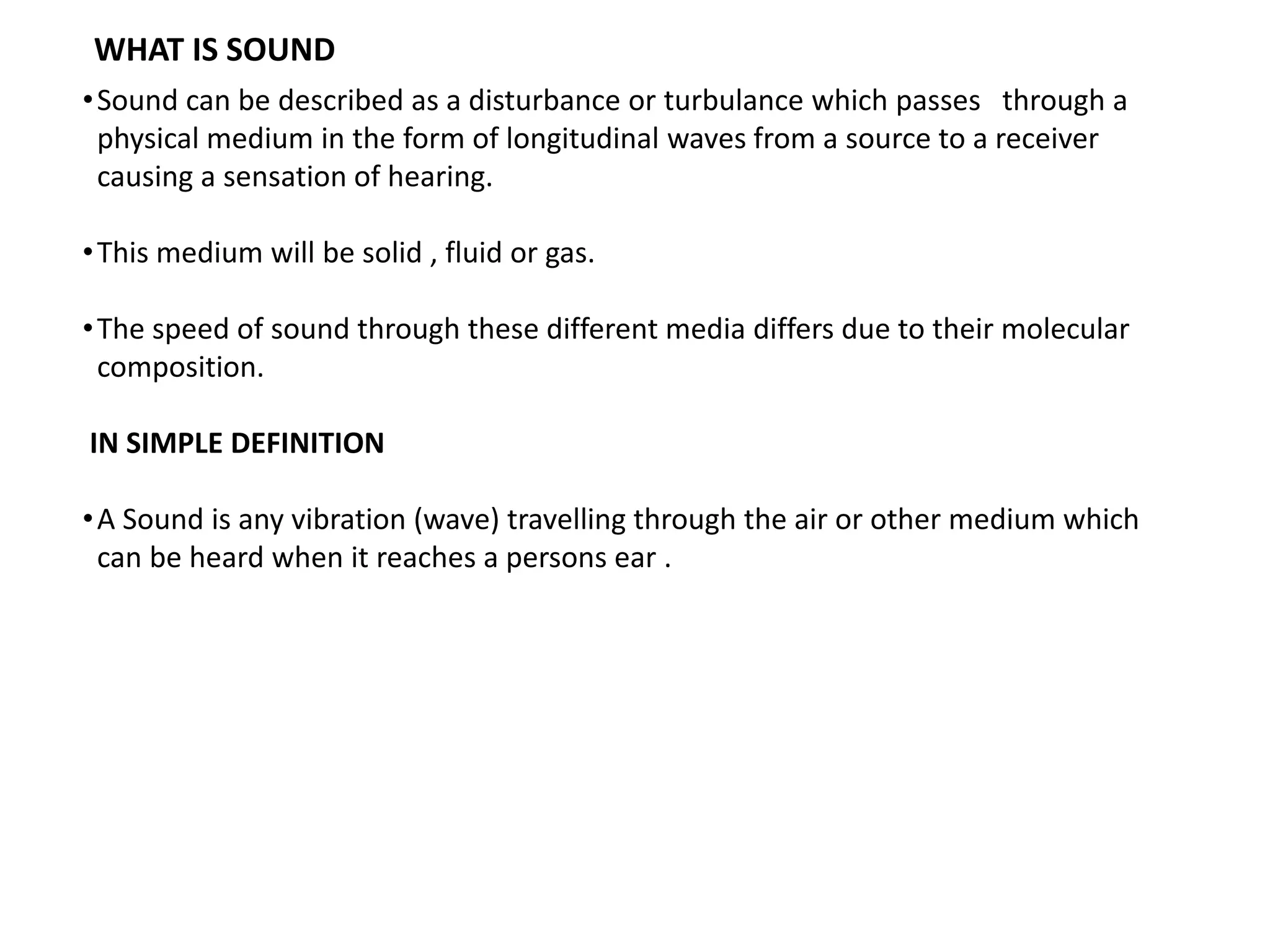 Acoustics | PPTX