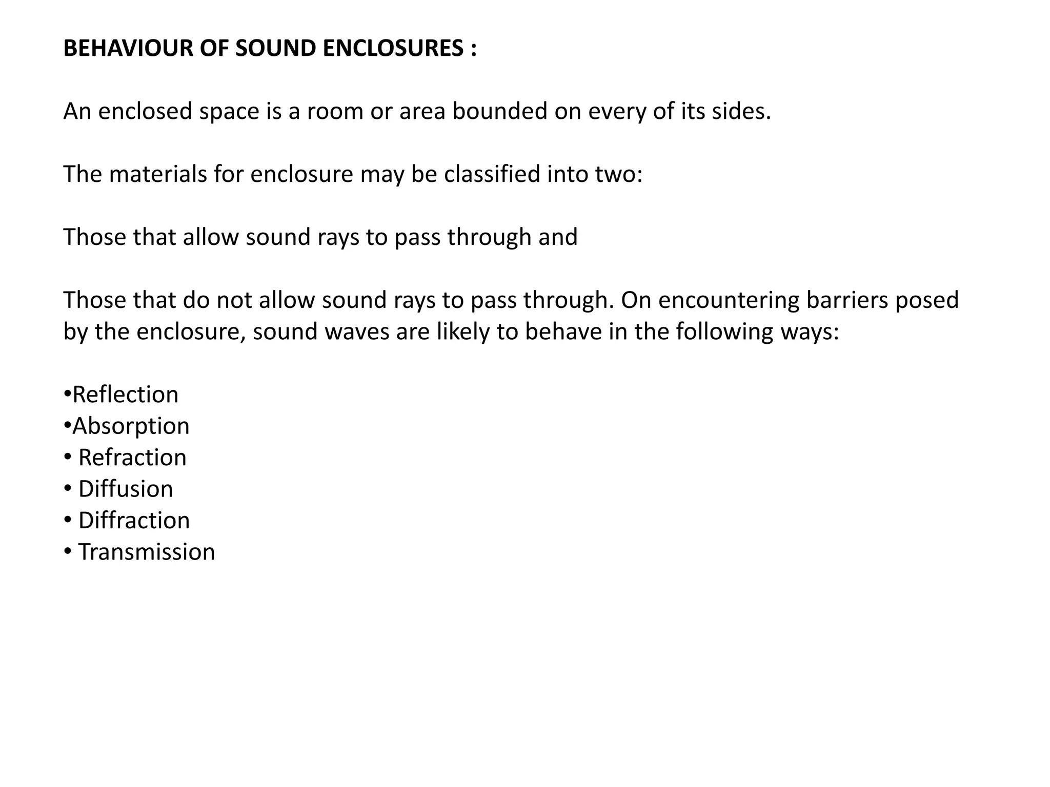 Acoustics | PPTX