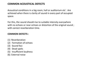 Acoustics | PPTX