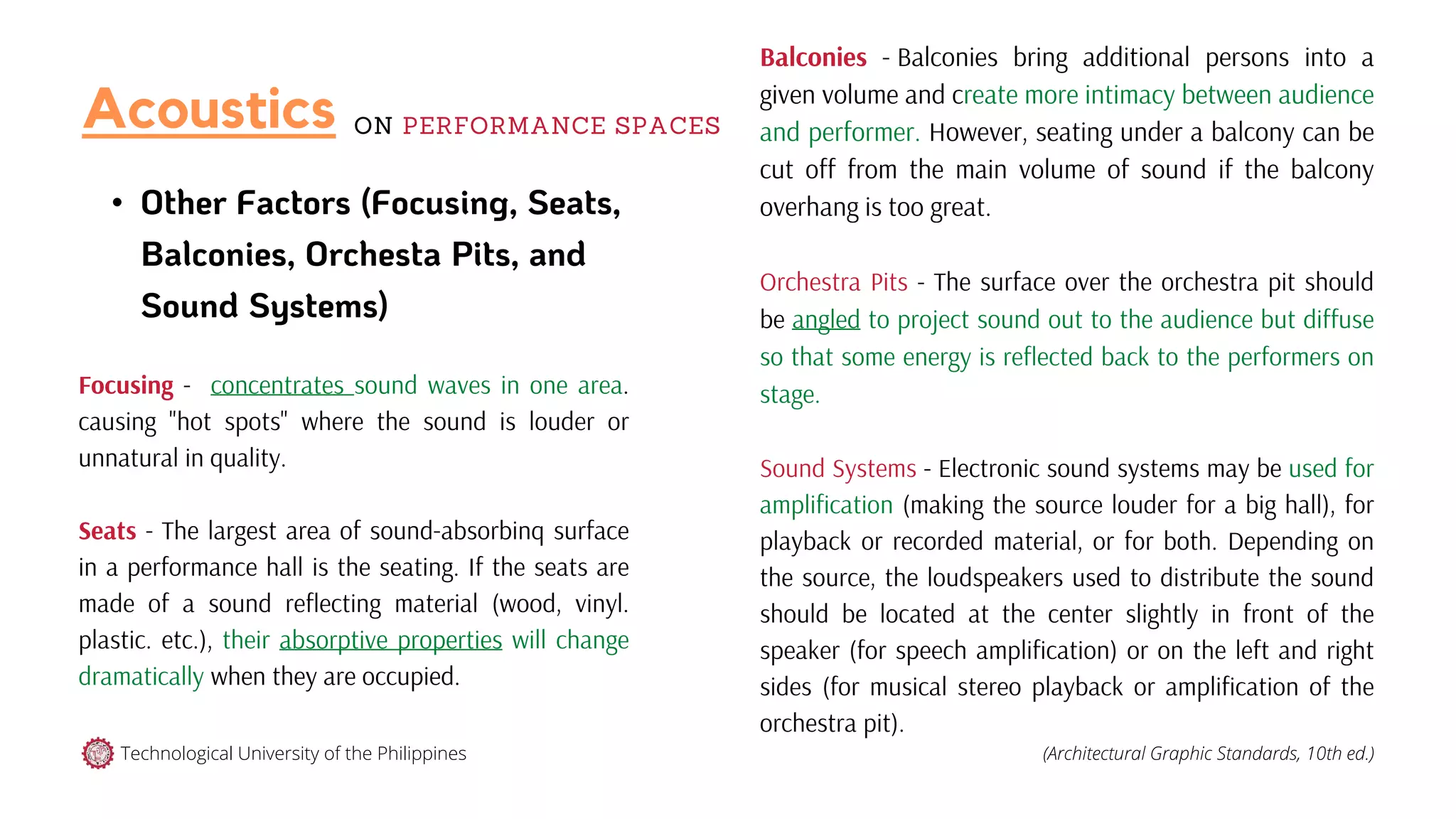 Acoustics and lighting (Case Study: Smart Araneta Coliseum) | PPTX