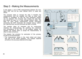 Acoustics and vibrations mechanical measurements - structural testing ...