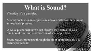 Acoustics [Microphones] | PPTX