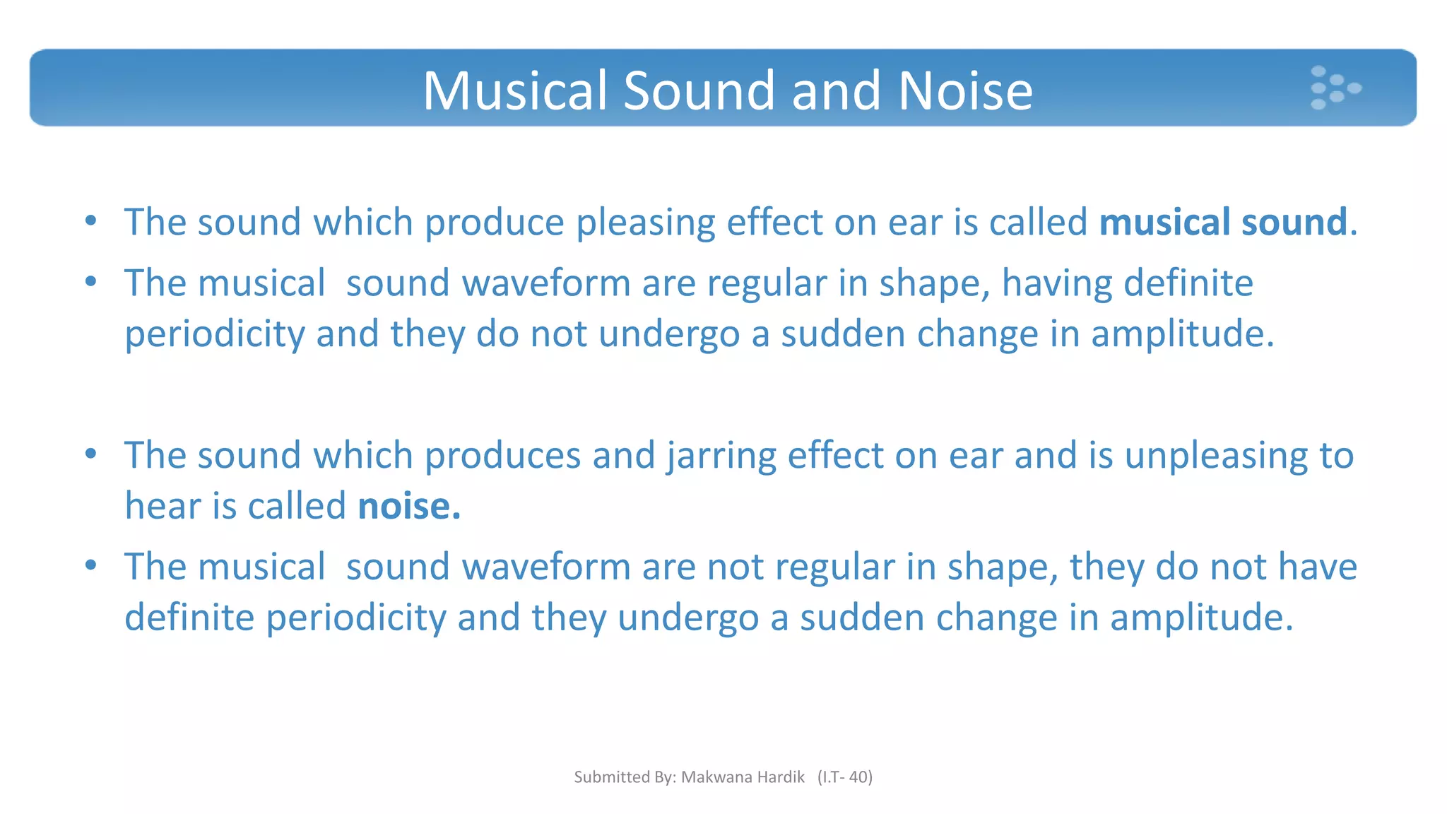 Acoustics Presentation | PPT | Free Download