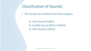 Acoustics Presentation | PPT