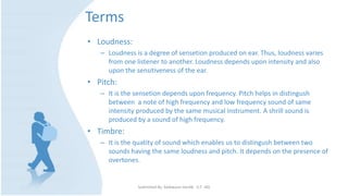 Acoustics Presentation | PPT