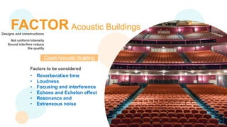 Acoustics in buildings | PPT
