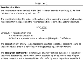 Acoustics I PPT.pdf