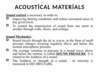 Acoustics of a building define and full descriptions.pptx
