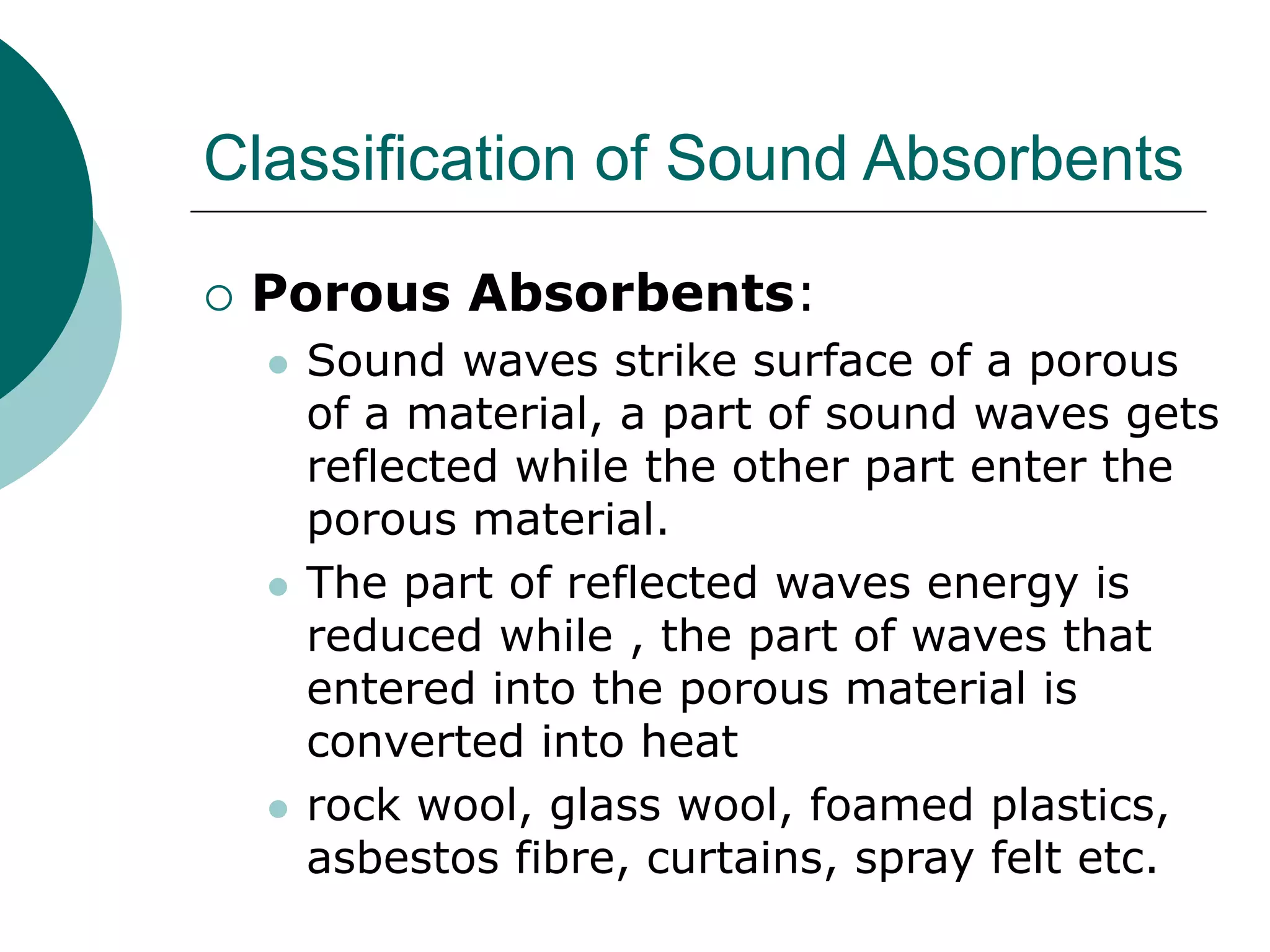 Acoustics of buildings | PPTX