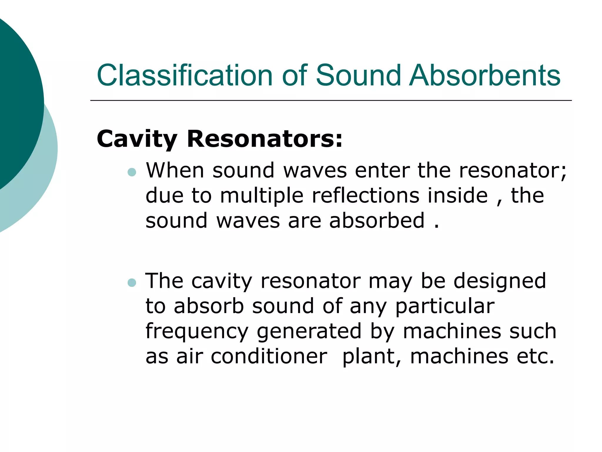 Acoustics of buildings | PPTX