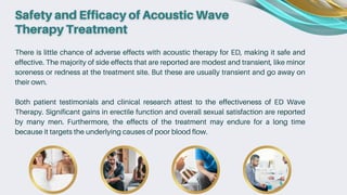 Best Acoustic Therapy For Ed me .pdfxxxx | PPT