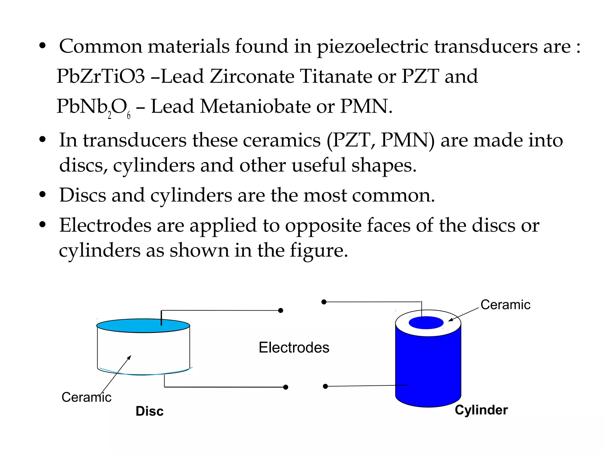 Acoustic transducers | PPT