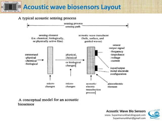 Acoustic wave biosensor | PPT