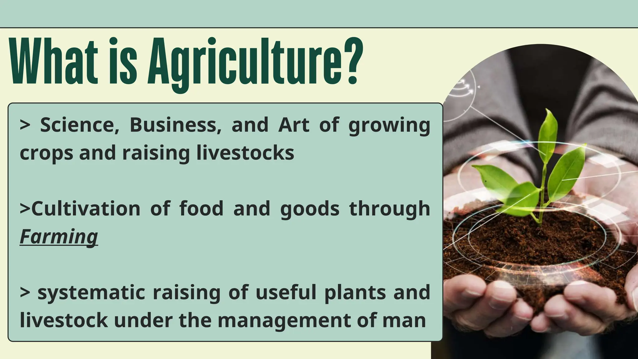 Agri - Crops Production 11 Lesson 1.pptx