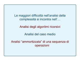 Algoritmi e Calcolo Parallelo 2012/2013 - Tecniche di Analisi | PPTX