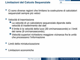 Algoritmi e Calcolo Parallelo 2012/2013 - Calcolo Parallelo | PPTX