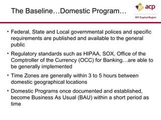 Challenges Of A Global Continuity Program | PPT