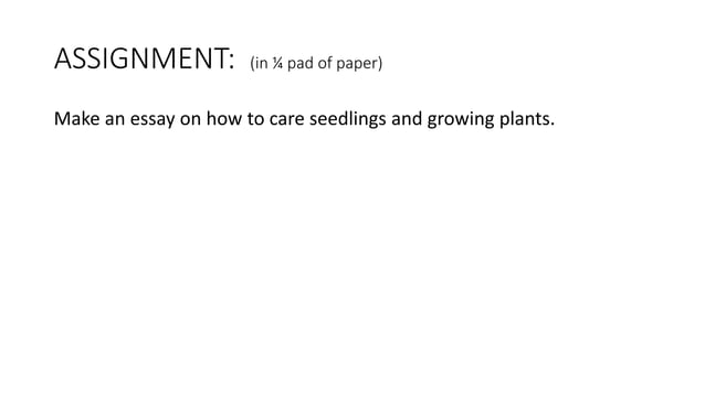 ACP 9 Third Q. lesson 1 Agricultural Crop Production | PPTX | Gardening ...