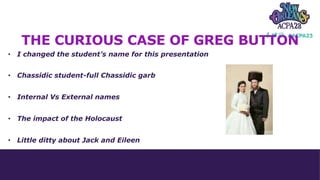 ACPA23 Growing Up Chaim: The Impact of Ethnic Names.pptx