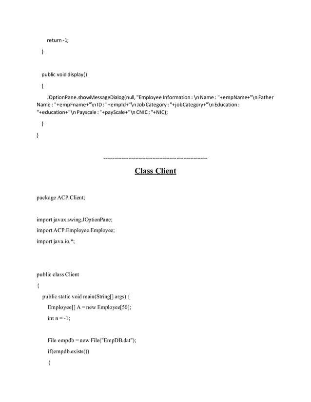Acp Java Assignmentpdf Computing Technology And Computing