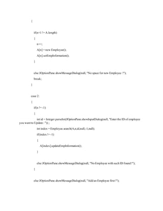 ACP Java Assignment.pdf | Computing | Technology & Computing