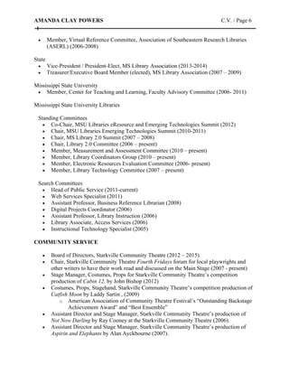 Curriculum Vitae -- June 2012 | PDF | Web Conferencing | Computer Software and Applications