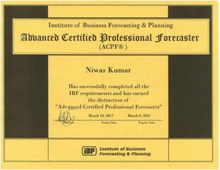 Acpf ibf niwas | PPT