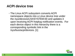 ACPI device tree and hot remove flow | PPT