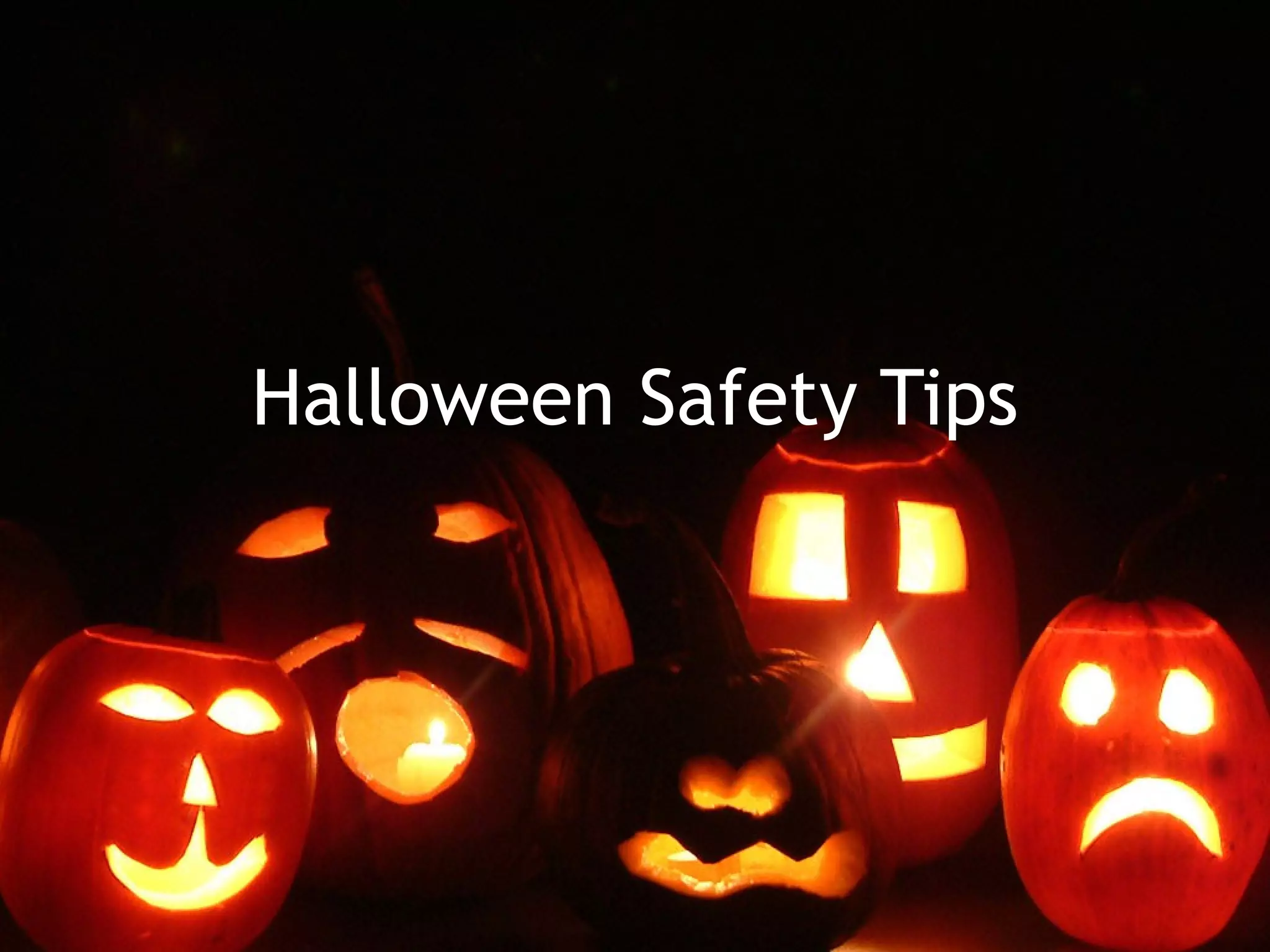 Halloween Safety Tips | PPT