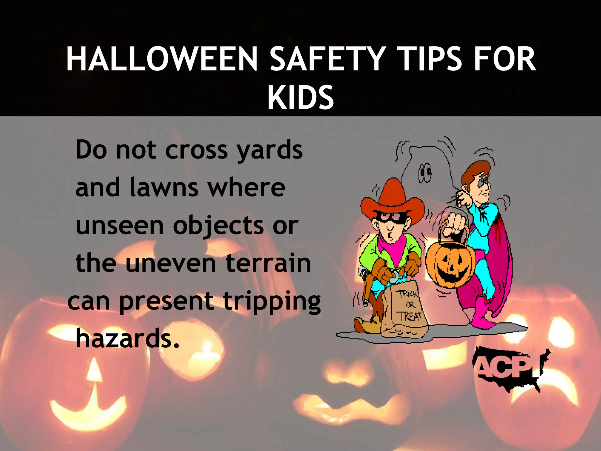 Halloween Safety Tips | PPT