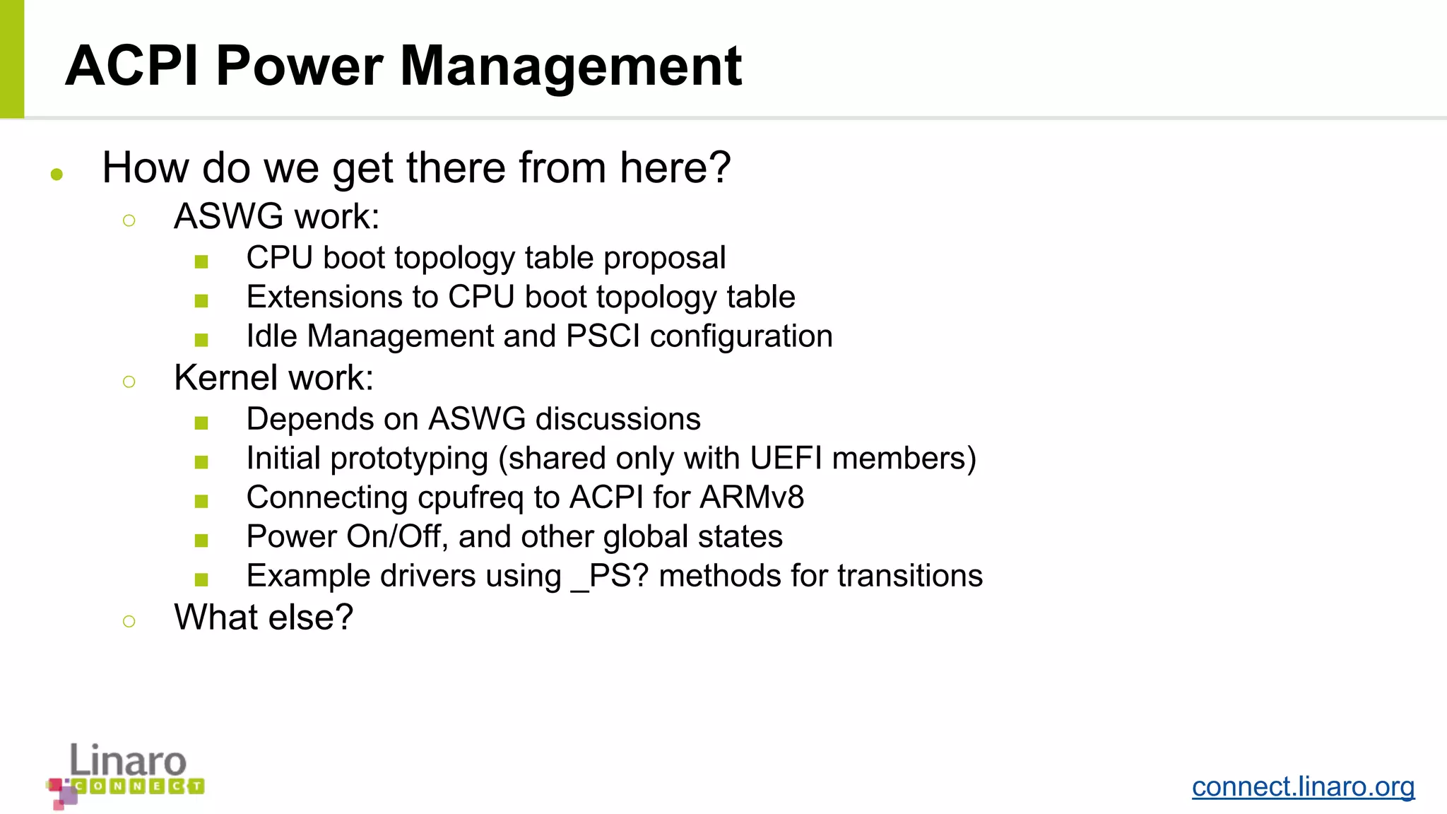 LCA14: LCA14-415: ACPI Power Management | PPT | Free Download