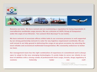 Acpl group (fcl)ppt (1) | PPT