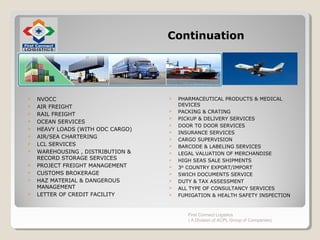 Acpl group (fcl)ppt (1) | PPT