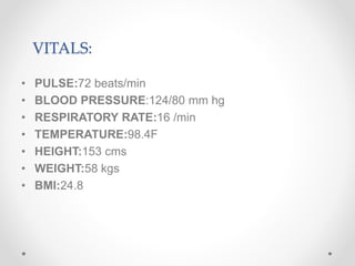 AC POLYP medical description of a patient | PPT