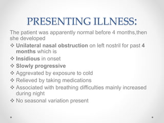 AC POLYP medical description of a patient | PPT