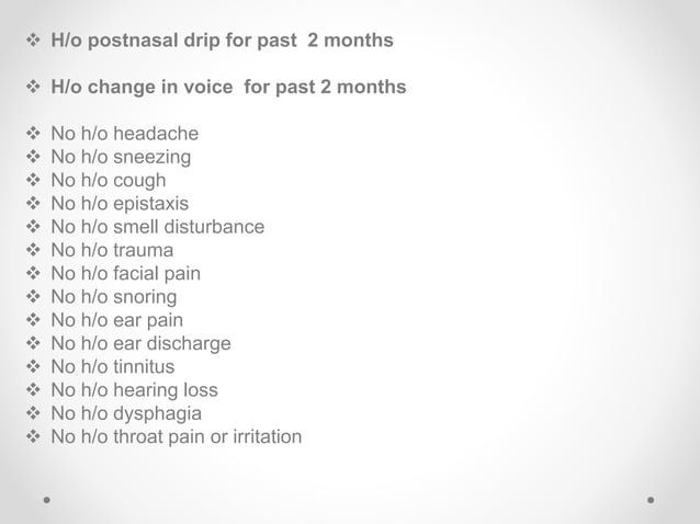 AC POLYP medical description of a patient | PPT