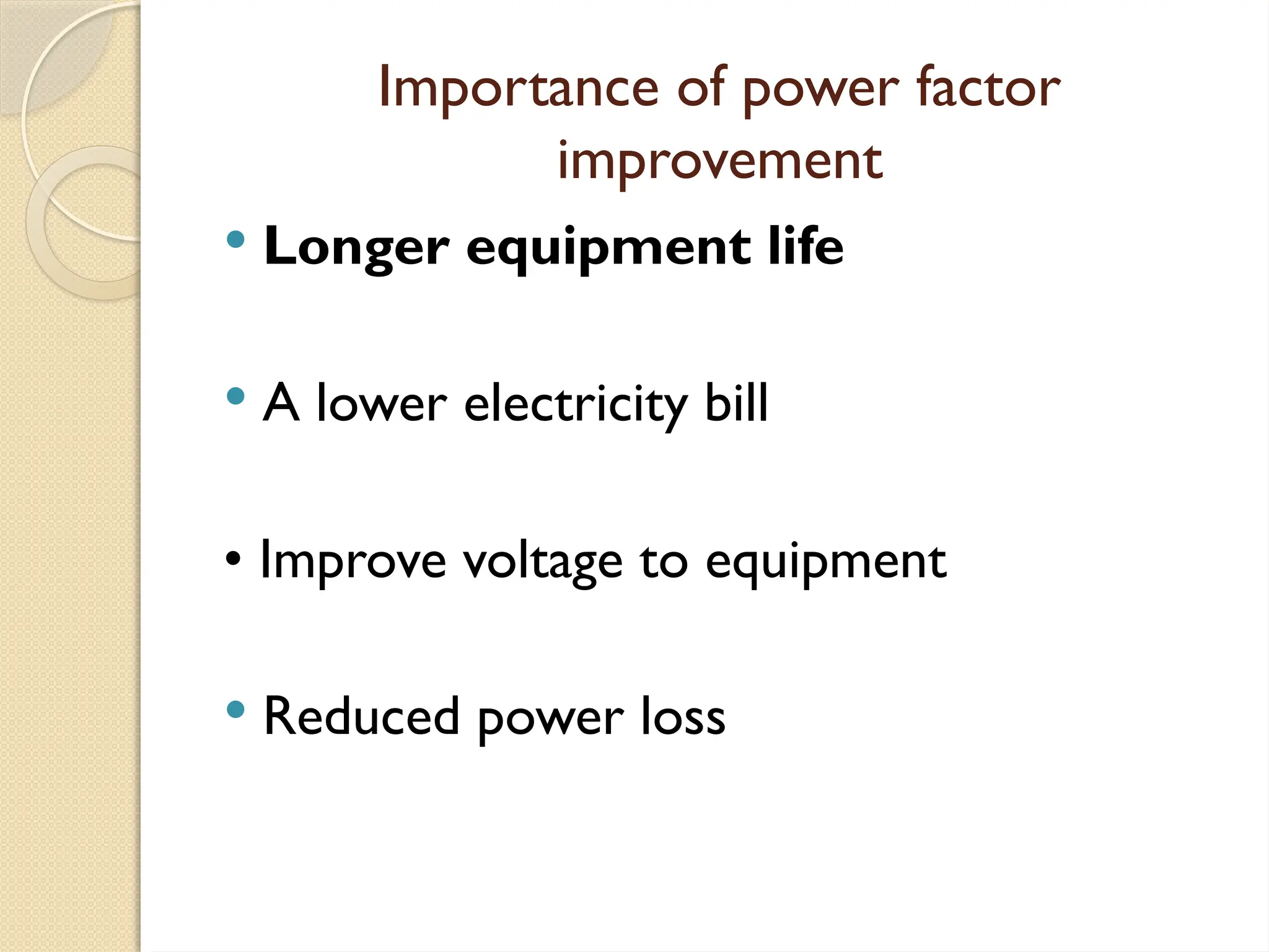 AC Power and Power Factor The types of powers Define power Factor ...