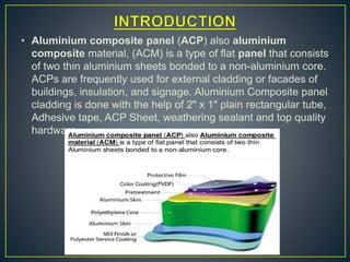 Acp panel | PPTX
