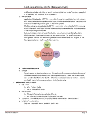 Application Compatibility Planning Service | PDF
