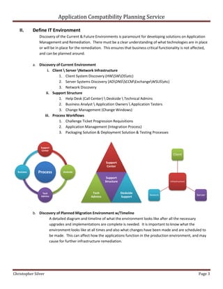 Application Compatibility Planning Service | PDF
